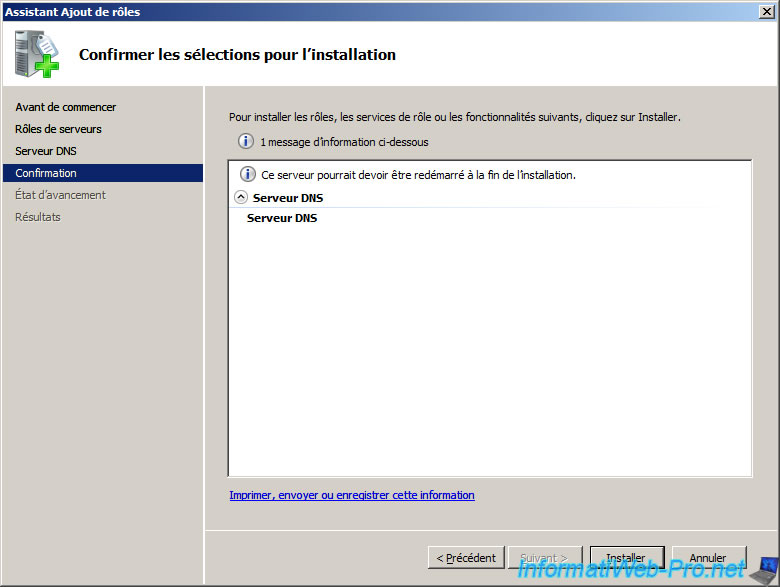 Create a DNS server on Windows Server 2008 - Windows Server - Tutorials - InformatiWeb Pro